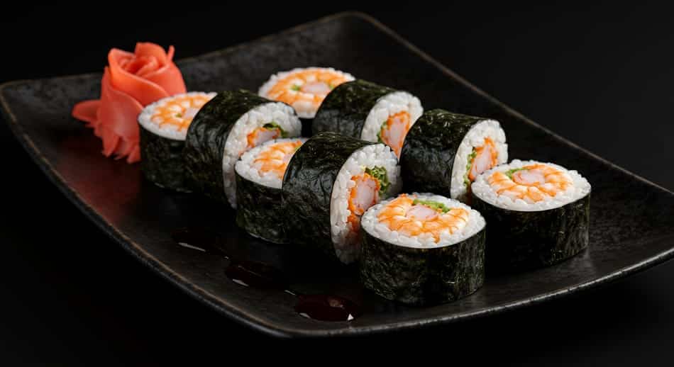 Shrimp Sushi Rolls